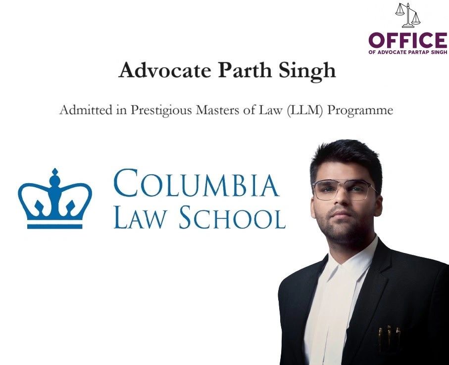 Parth Singh From Office Of Partap Singh To Columbia University 
